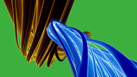 Animation video loop abstract cable line... | Stock Video | Pond5