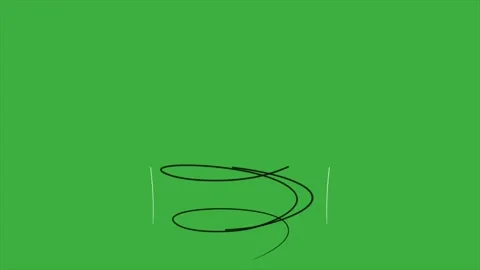 Animation video loop abstract on green s... | Stock Video | Pond5