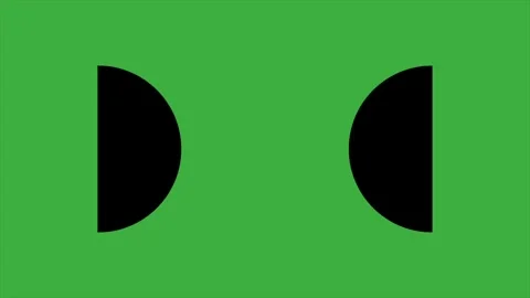 Animation video loop circular on green s... | Stock Video | Pond5