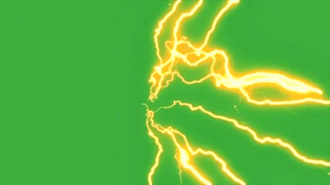 Lightning Green Screen Stock Footage ~ Royalty Free Stock Videos | Pond5