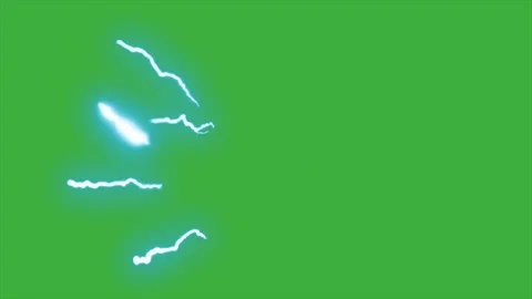 Lightning Green Screen Stock Footage ~ Royalty Free Stock Videos | Pond5