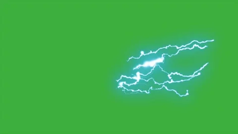 Lightning Green Screen Stock Footage ~ Royalty Free Stock Videos | Pond5