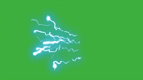 Lightning Green Screen Stock Footage ~ Royalty Free Stock Videos | Pond5
