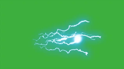 Lightning Green Screen Stock Footage ~ Royalty Free Stock Videos | Pond5