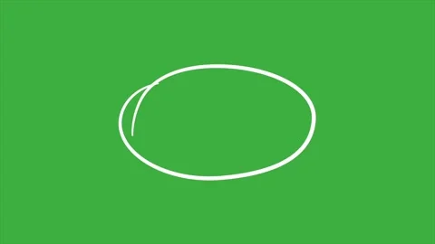 Animation video loop line on green scree... | Stock Video | Pond5