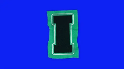 Animation video loop paper letter on blu... | Stock Video | Pond5