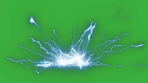 Animation video loop realistic electric ... | Stock Video | Pond5