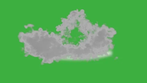 Animation video loop realistic smoke on ... | Stock Video | Pond5