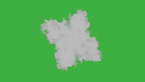 Animation video loop realistic smoke on ... | Stock Video | Pond5