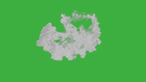 Animation video loop realistic smoke on ... | Stock Video | Pond5