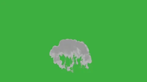 Animation video loop realistic smoke on ... | Stock Video | Pond5