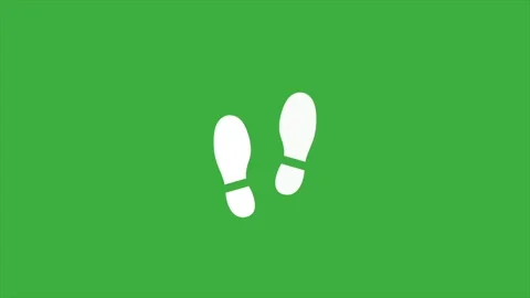Footsteps Animation Stock Video Footage | Royalty Free Footsteps ...