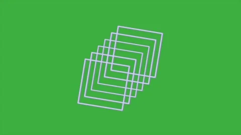 Square Green Screen Stock Video Footage | Royalty Free Square Green ...