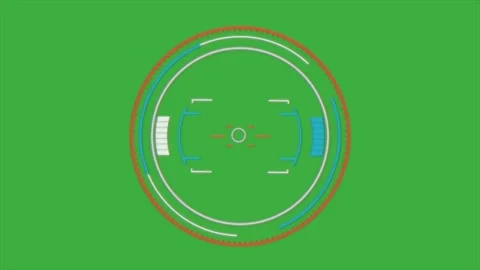 Target Green Screen Stock Video Footage | Royalty Free Target Green ...