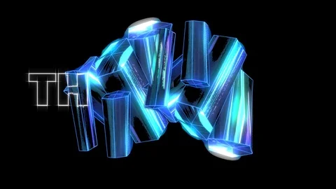 Animation vintage video game screen with... | Stock Video | Pond5