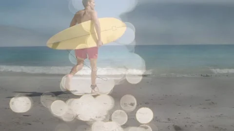 Animation of water reflection over back ... | Stock Video | Pond5