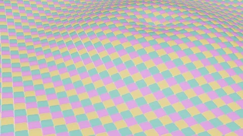 Animation of wavy surface. Seamless loop... | Stock Video | Pond5