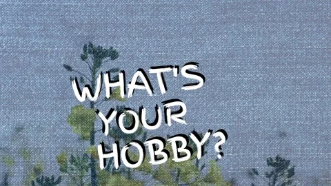 Animation of whats your hobby text over ... | Stock Video | Pond5
