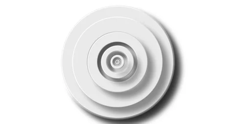 Animation of white circle layers pulsati... | Stock Video | Pond5