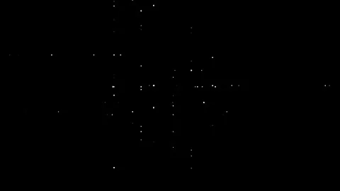 Animation of white dots spreading over b... | Stock Video | Pond5