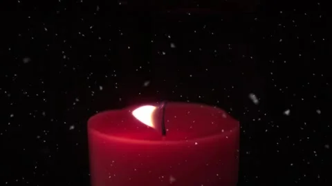 Animation of white particles falling ove... | Stock Video | Pond5