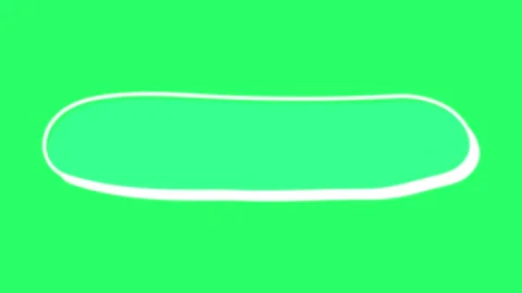 Animation white text box on green screen... | Stock Video | Pond5