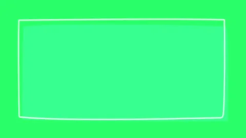 Animation white text box on green screen... | Stock Video | Pond5