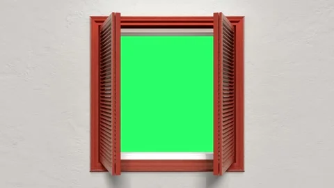 Animation window open with green screen. | Stock Video | Pond5