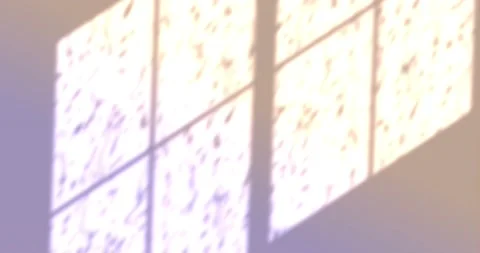 Animation of window shadow and rain fall... | Stock Video | Pond5