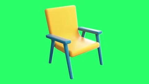 Chair Green Screen Stock Videos – Royalty-Free HD & 4K Videos