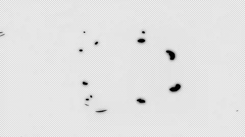 Anime, Cartoon explosion and fire in red... | Stock Video | Pond5