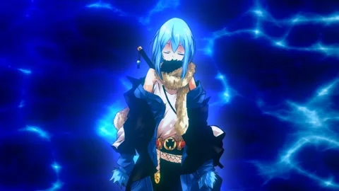 anime character slime | Stock Video | Pond5