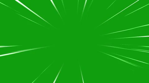 Anime Manga Speed Lines Animation Green ... | Stock Video | Pond5