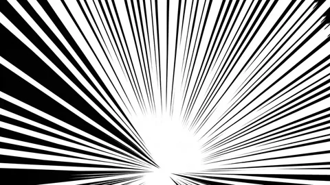 Anime Speed Lines Loop Animation – Com... | Stock Video | Pond5