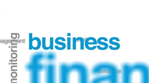 Annual budget animated word cloud, text ... | Stock Video | Pond5