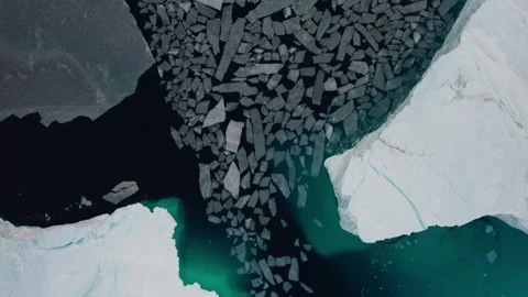 Antarctica: sea ice destruction, amazing... | Stock Video | Pond5
