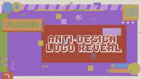 Anti-Design Logo reveal ~ After Effects Template #246620913