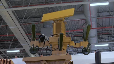 Anti drone, UAV radar system with multip... | Stock Video | Pond5