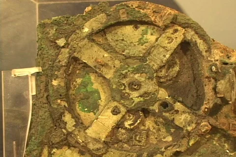 Antikythera mechanism; Analog computer g... | Stock Video | Pond5