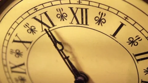 Old Clock Ticking Stock Videos – Royalty-Free HD & 4K Videos