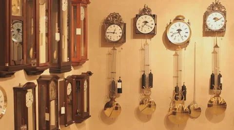 Clock Store Stock Footage ~ Royalty Free Stock Videos | Pond5
