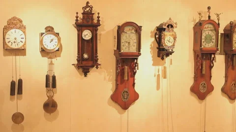 Clock Store Stock Footage ~ Royalty Free Stock Videos | Pond5