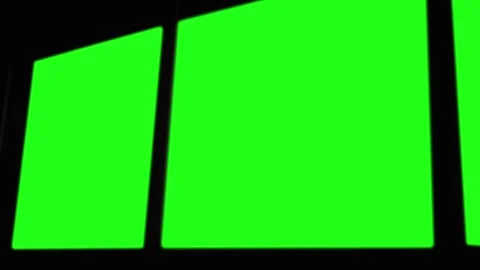 Apartment Interior With Green Screen Win... | Stock Video | Pond5