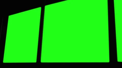 Apartment Interior With Green Screen Win... | Stock Video | Pond5