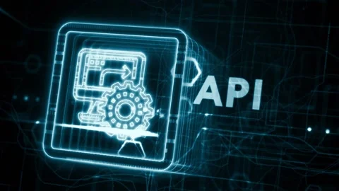 API - Application Programming Interface.... | Stock Video | Pond5