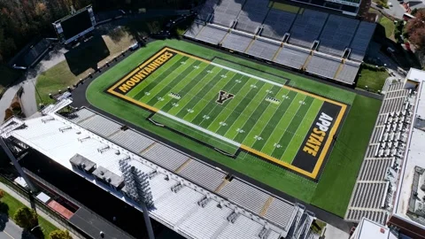 appalachian state university football st... | Stock Video | Pond5