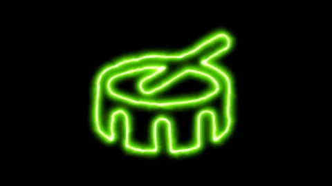 Neon Green Drumsticks Stock Videos – Royalty-Free HD & 4K Videos