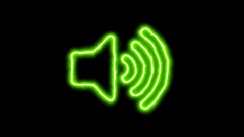 The appearance of the green neon symbol ... | Stock Video | Pond5