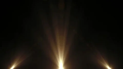 The appearance of three searchlight ligh... | Stock Video | Pond5