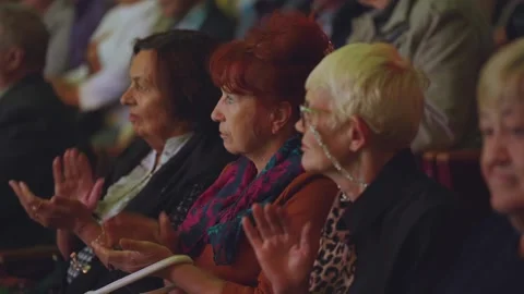 Auditorium Applause Stock Videos – Royalty-Free HD & 4K Videos